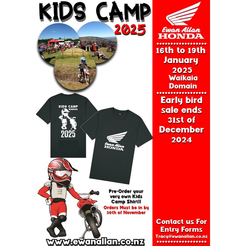 Honda Kids Camps | Honda Motorcycles NZ